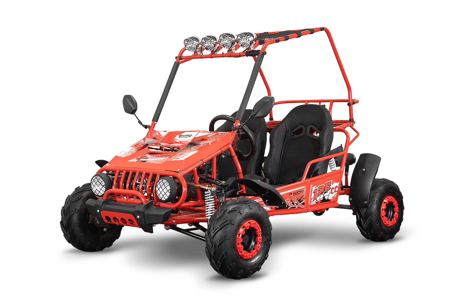 Buggy 125 cc Automatico, 4 tempi, Marcia Avanti + Retromarcia