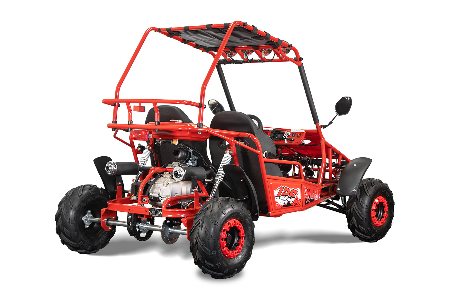 Buggy 125 cc Automatico, 4 tempi, Marcia Avanti + Retromarcia