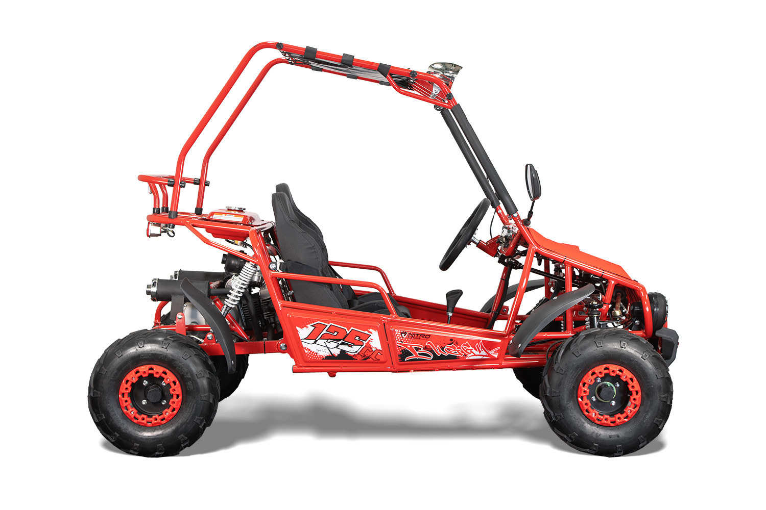 Buggy 125 cc Automatico, 4 tempi, Marcia Avanti + Retromarcia